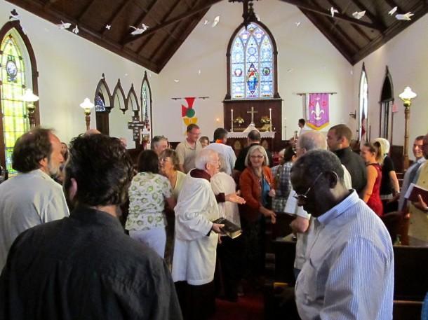 Peace Out: Rethinking ‘Passing the Peace’ in Church