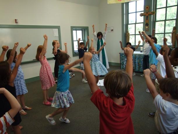Telling Bible Stories in Children’s Chapel