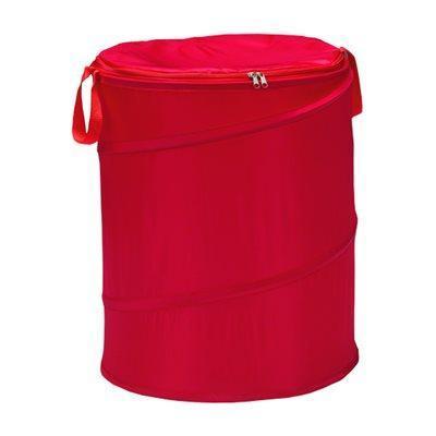 red laundry basket