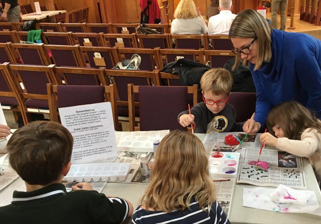 Advent Prayer Stations at Church: A Deeper Way Into The Season