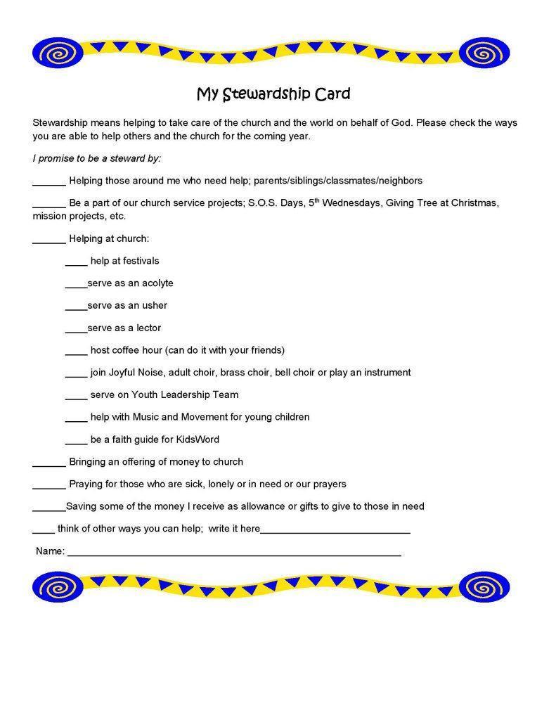 Sharing Stewardship with Children