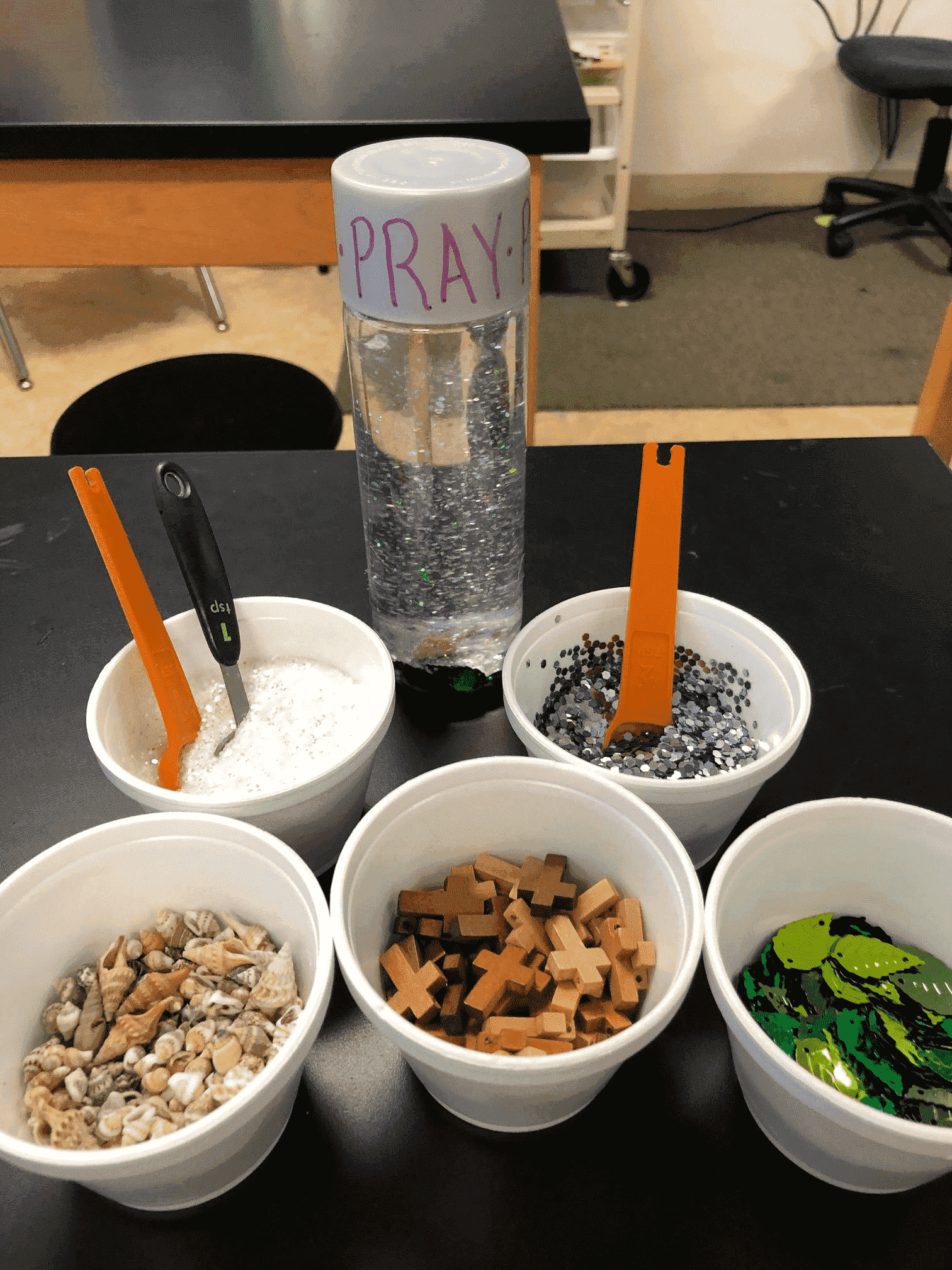 Creating Prayer Bottles