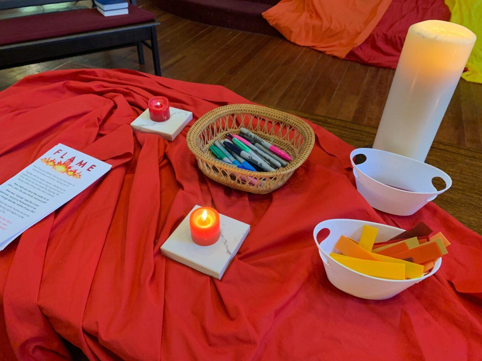 Intergenerational Prayer Stations for Pentecost