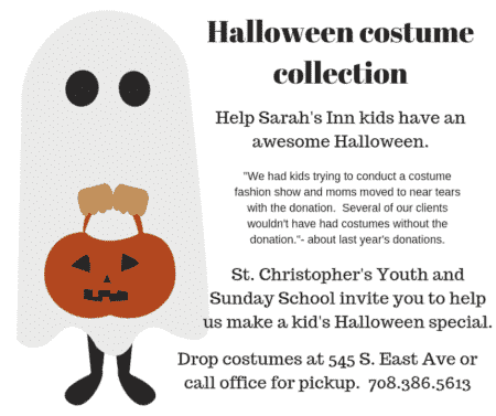 A Halloween Costume Drive for Local Partner Organization